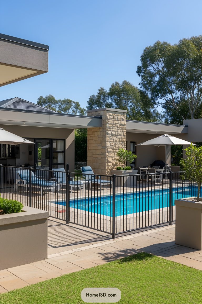 17 Pool Fence Designs That Make a Splash in Style