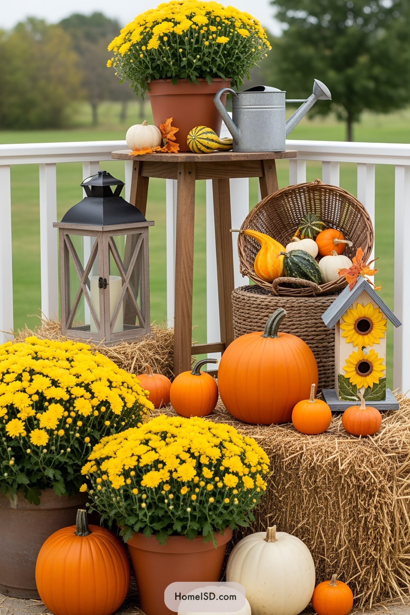 18 Fall Garden Decor Ideas That Are Unbe-leaf-ably Charming