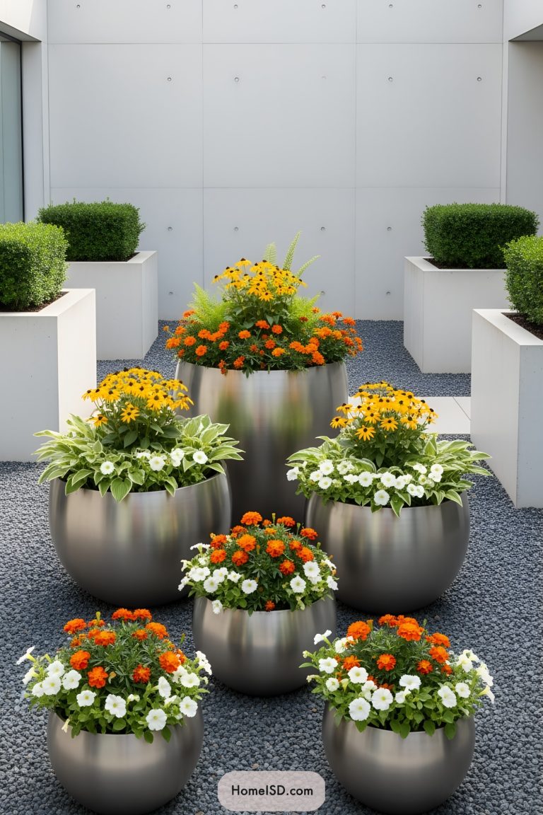 21 Big Flower Pots That Make a Huge Statement