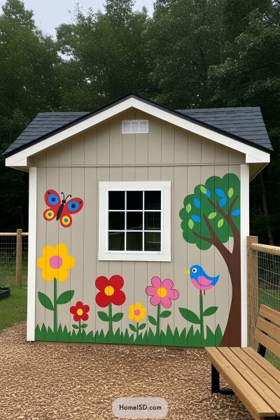 24 Outdoor Shed Murals That Wow