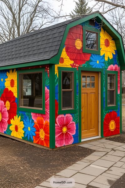 24 Outdoor Shed Murals That Wow