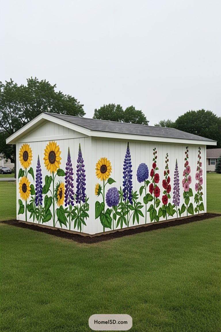 24 Outdoor Shed Murals That Wow