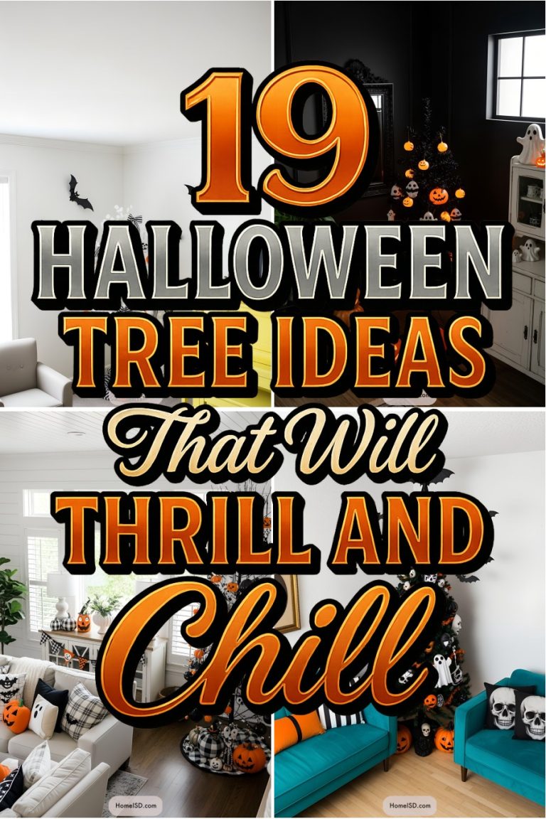 19 Halloween Tree Ideas That Will Thrill and Chill