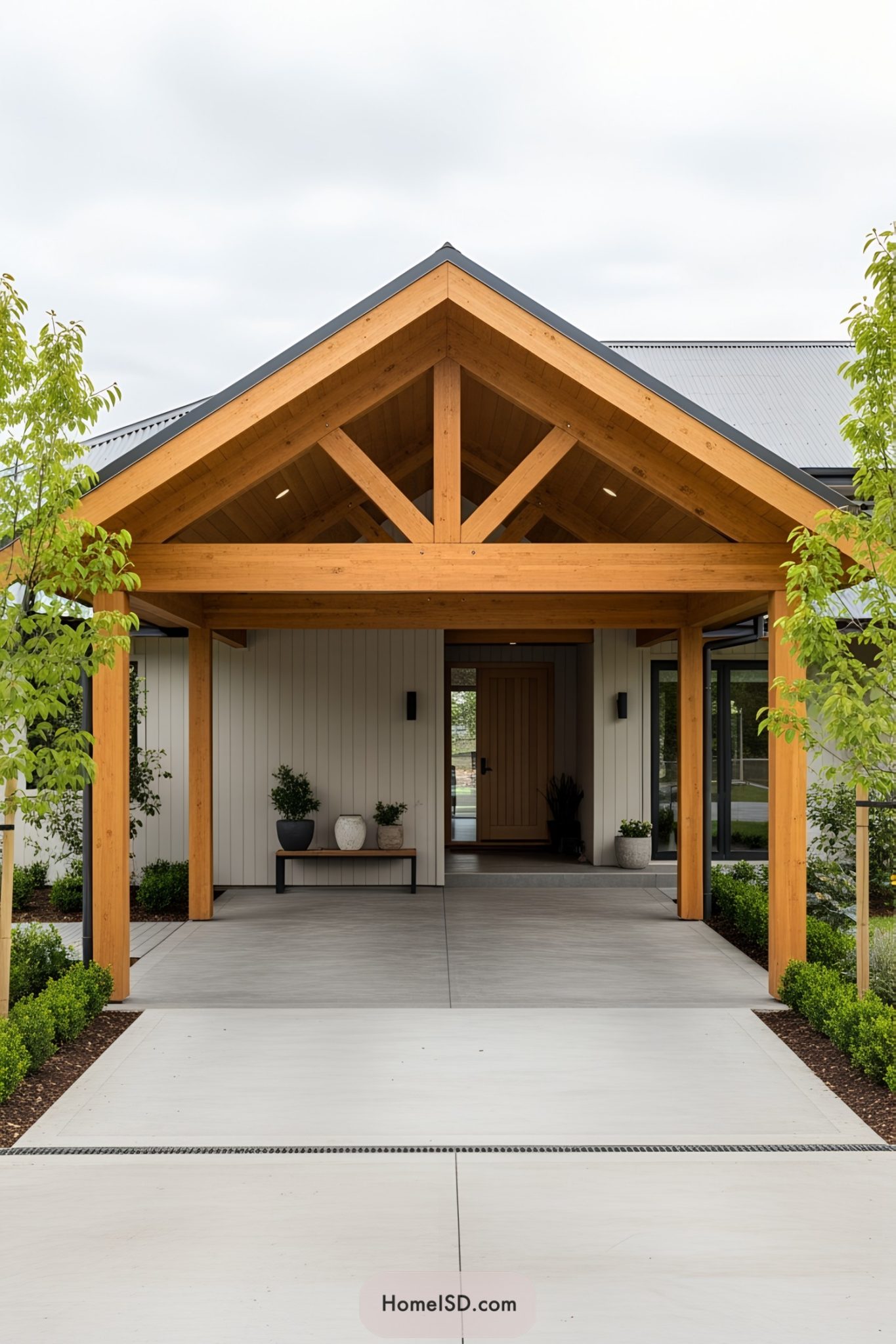 22 Front Carports That Make Entryway Drama