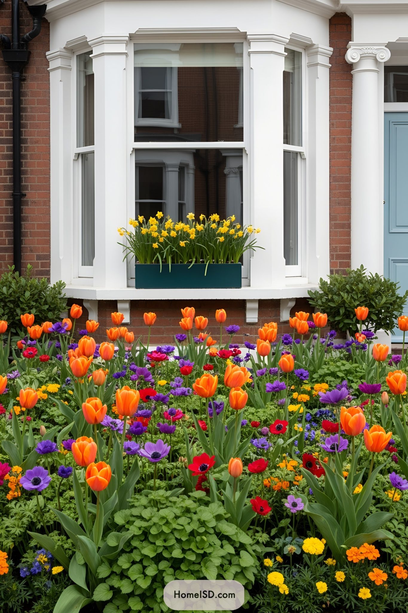24 Front Garden Flower Beds That Will Make Your Neighbors Jealous