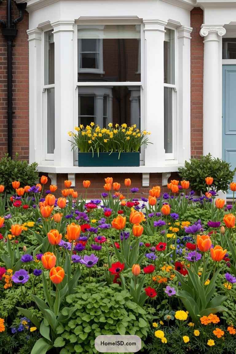 24 Front Garden Flower Beds That Will Make Your Neighbors Jealous