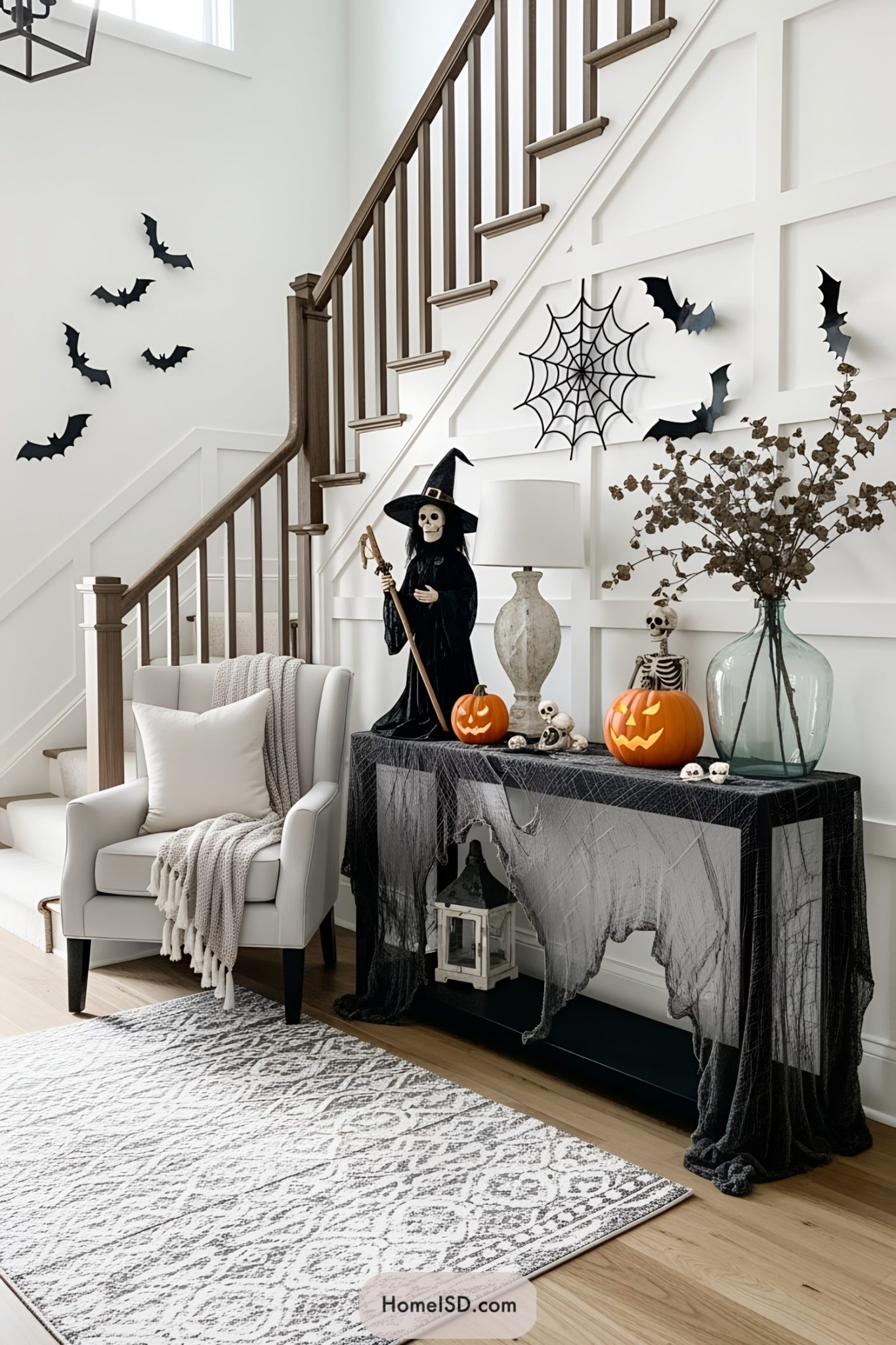 17 Halloween Entryway Ideas That Will Spook Your Socks Off