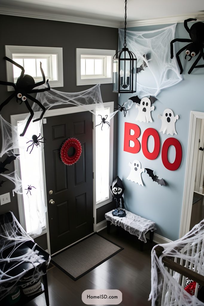 17 Halloween Entryway Ideas That Will Spook Your Socks Off
