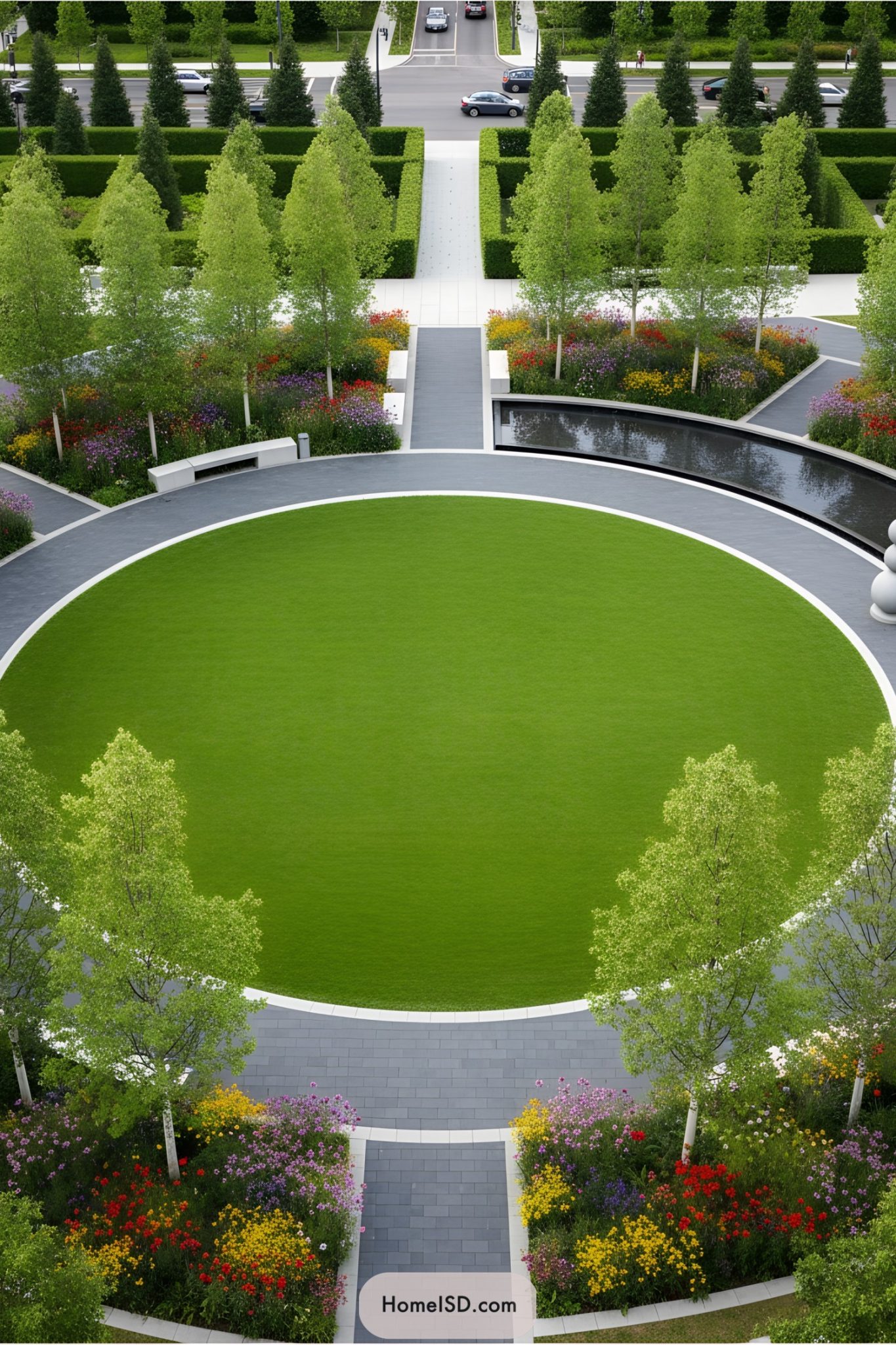 27 Circle Landscape Designs with Natural Flow