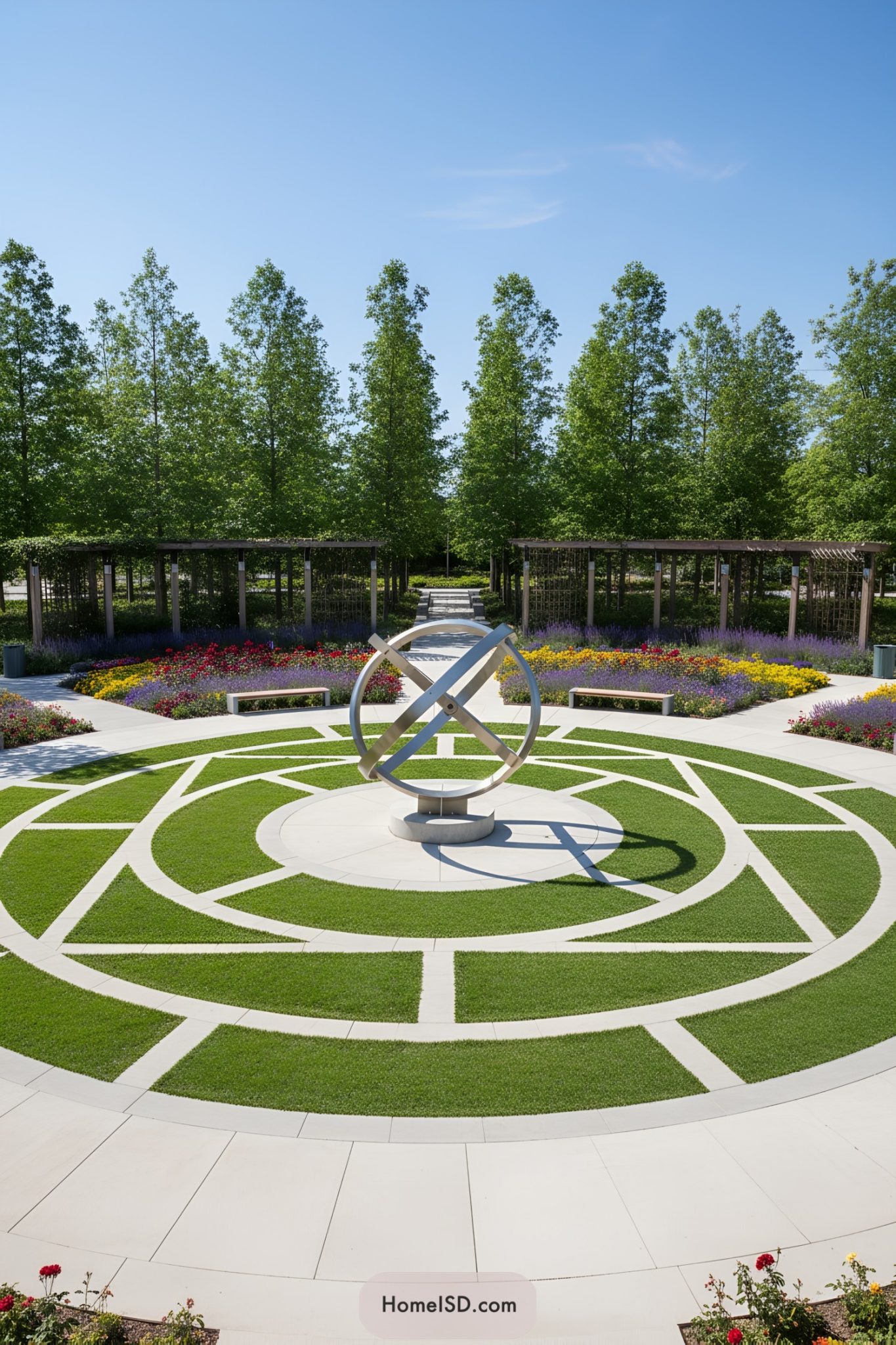 27 Circle Landscape Designs with Natural Flow