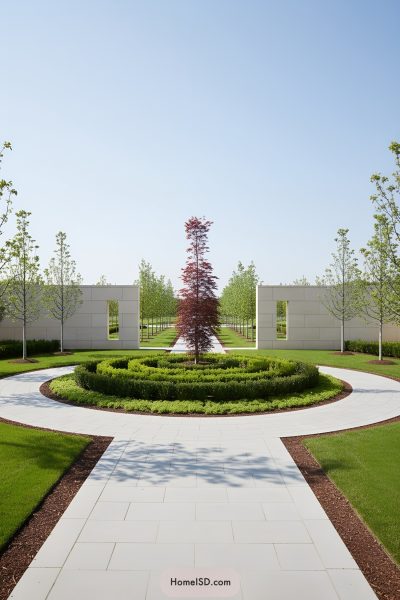 27 Circle Landscape Designs with Natural Flow