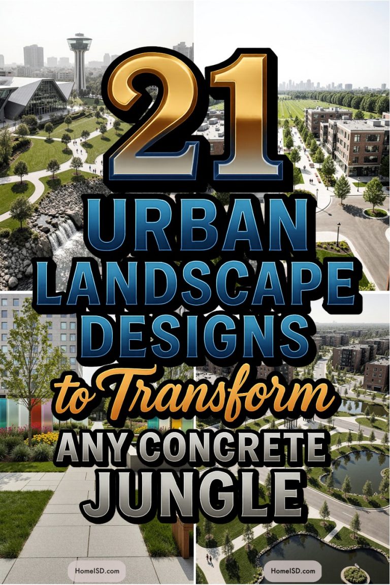 21 Urban Landscape Designs to Transform Any Concrete Jungle