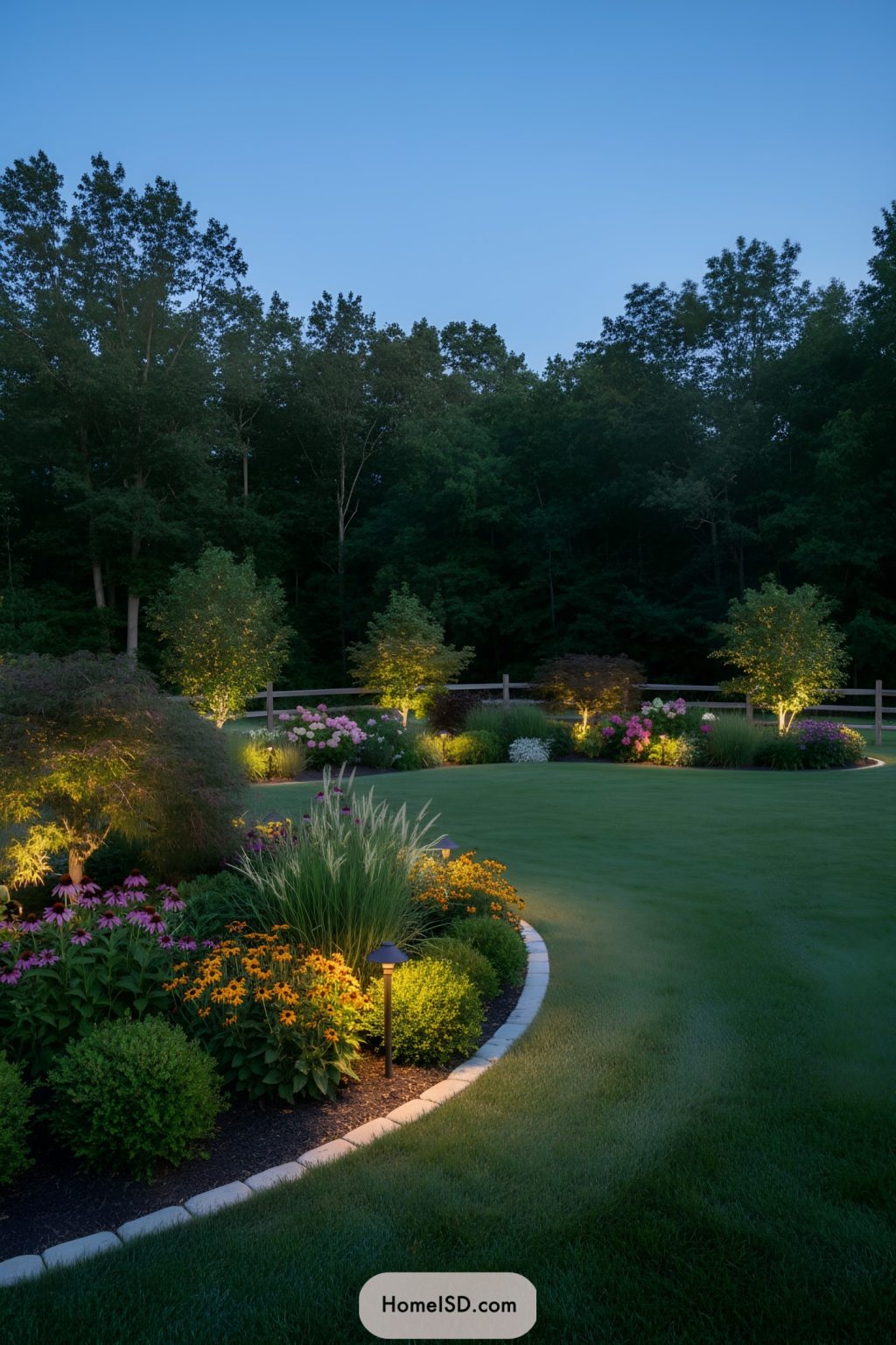 25 Landscape Lighting Designs for Glowing Gardens