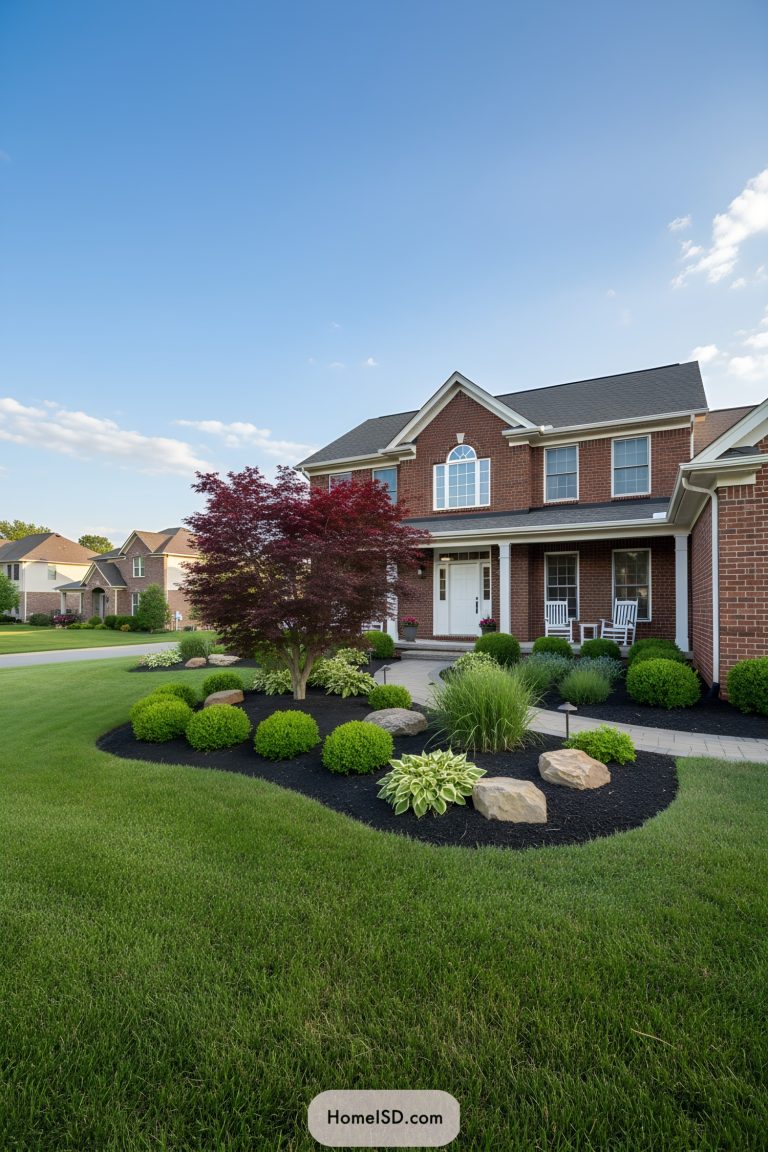 25 Front Of House Landscape Designs That Will Leave Neighbors Green ...