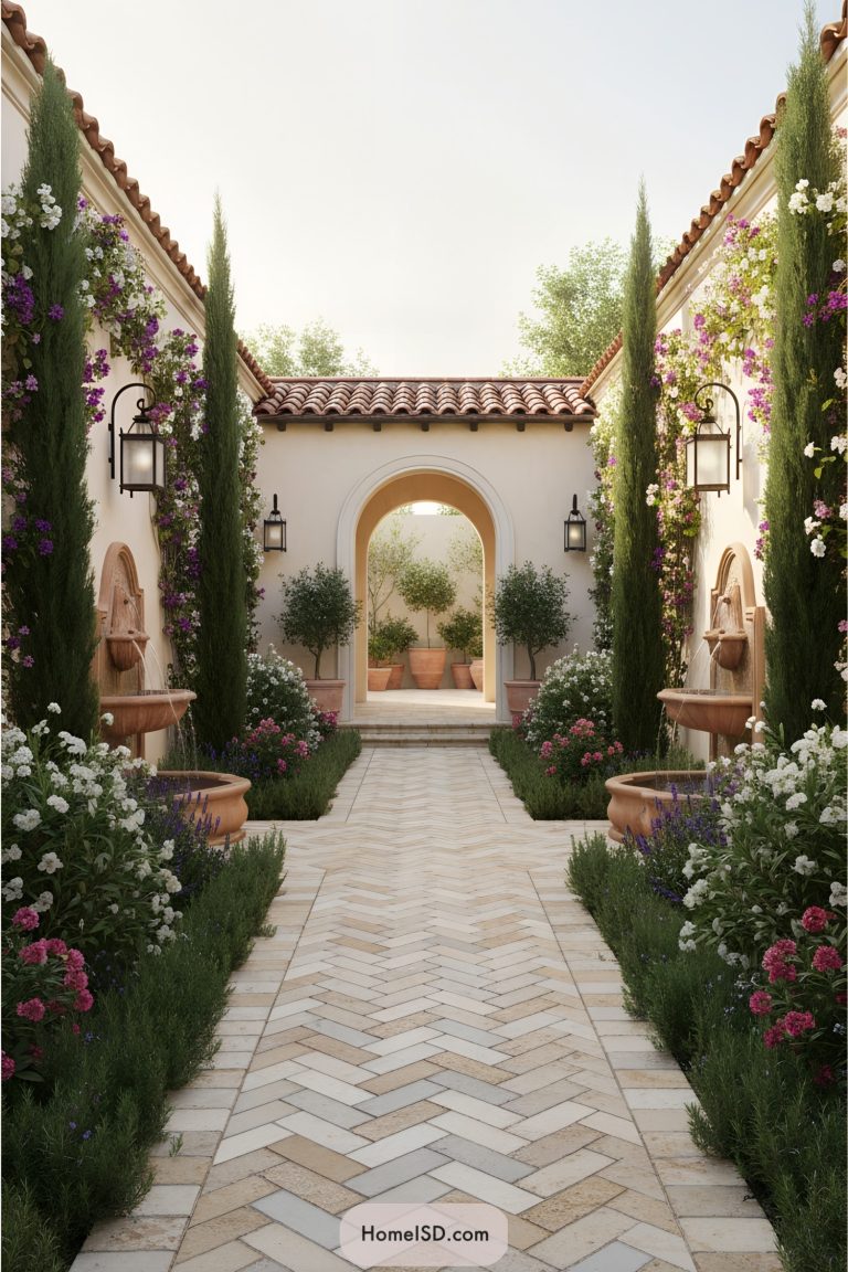 25 Mediterranean Landscape Designs That Will Make You Shout Opa