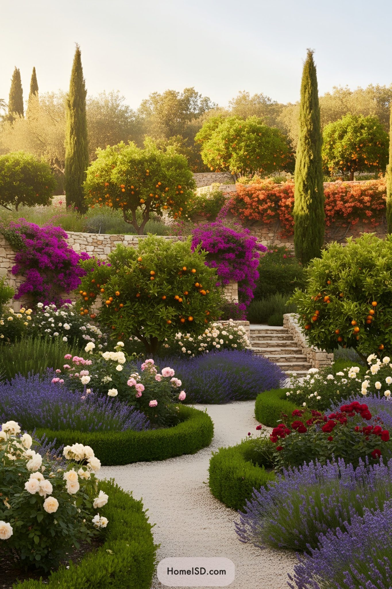 25 Mediterranean Landscape Designs That Will Make You Shout Opa