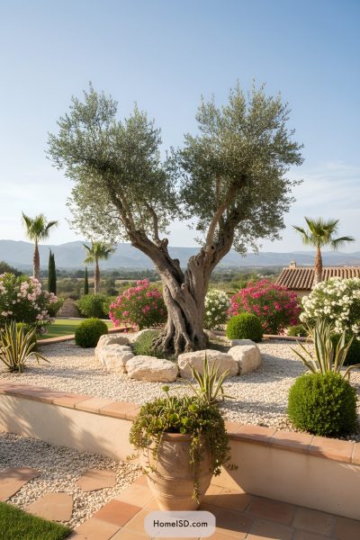 25 Mediterranean Landscape Designs That Will Make You Shout Opa