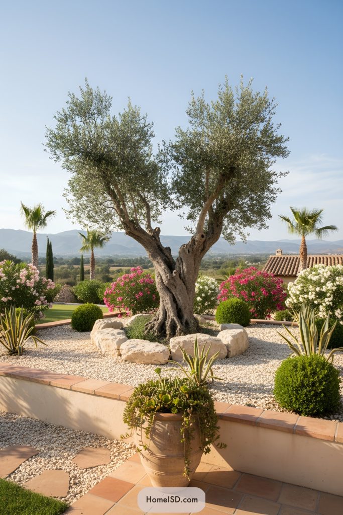 25 Mediterranean Landscape Designs That Will Make You Shout Opa