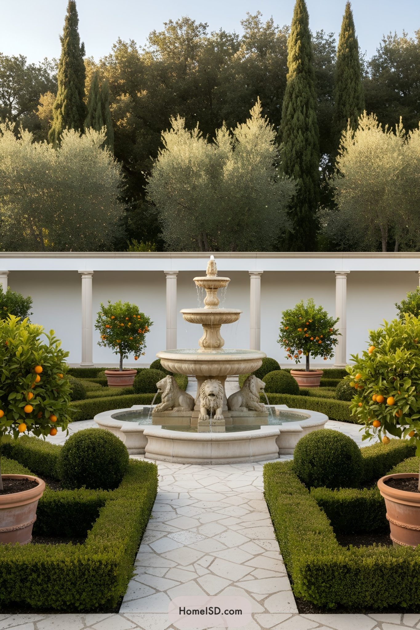 25 Mediterranean Landscape Designs That Will Make You Shout Opa