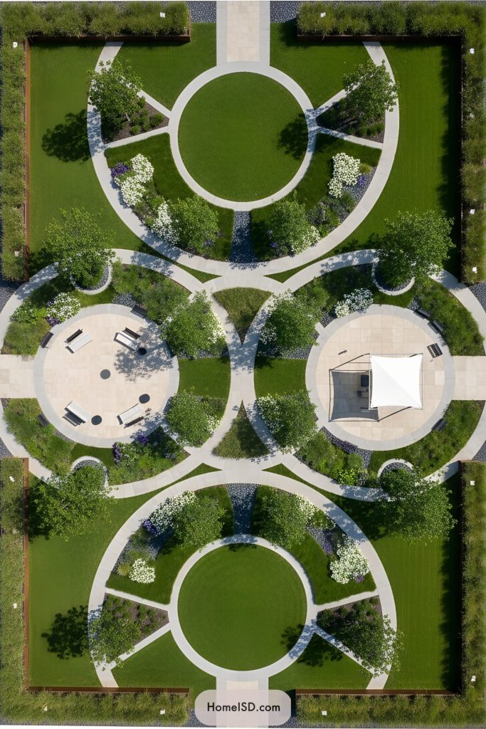 27 Circle Landscape Designs with Natural Flow
