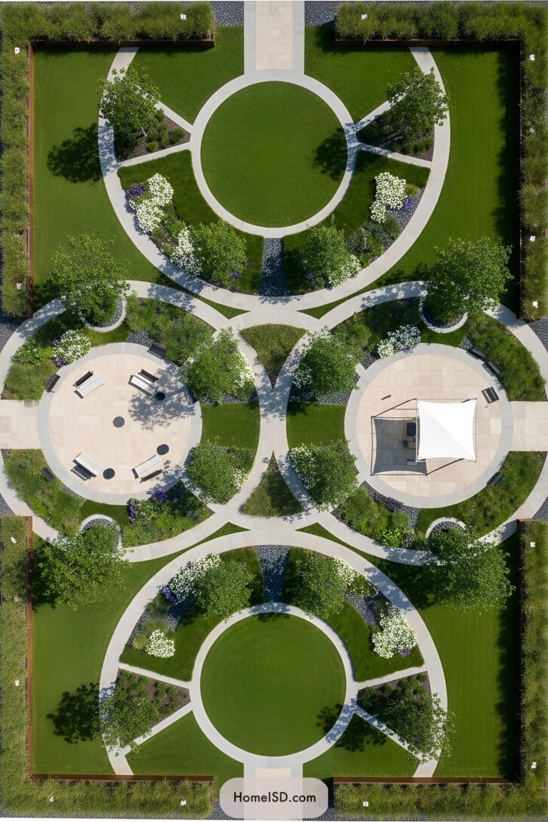 27 Circle Landscape Designs with Natural Flow