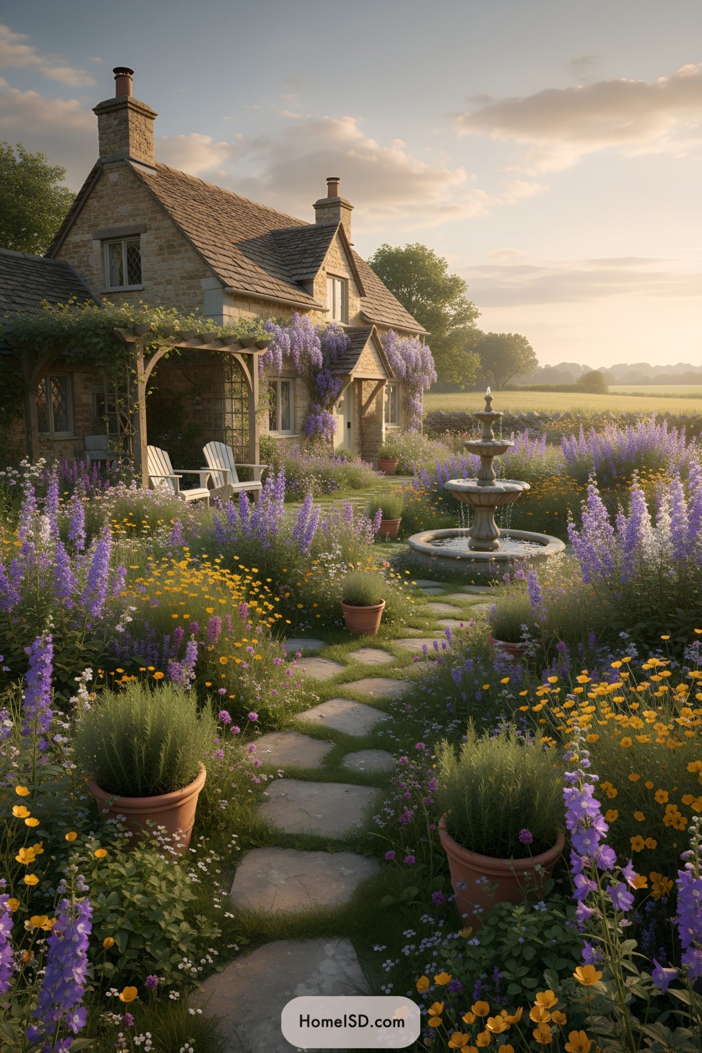 24 Wild Flower Gardens That Will Charm Up Your Landscape