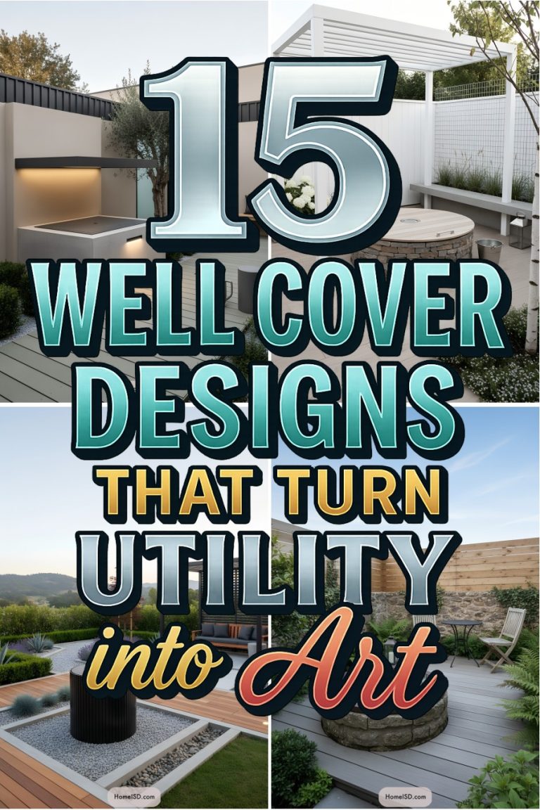 15 Well Cover Designs That Turn Utility into Art