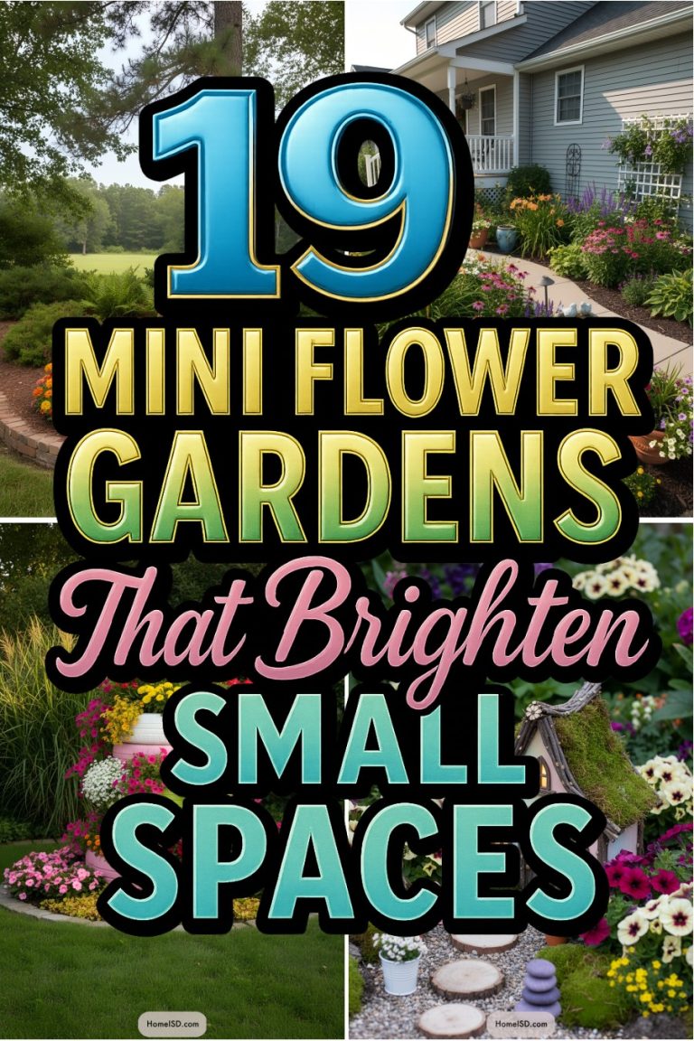 19 Mini Flower Gardens That Brighten Small Spaces