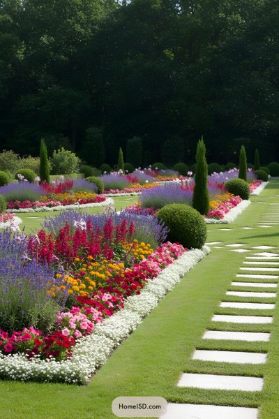 21 Beautiful Flower Gardens That Burst with Color
