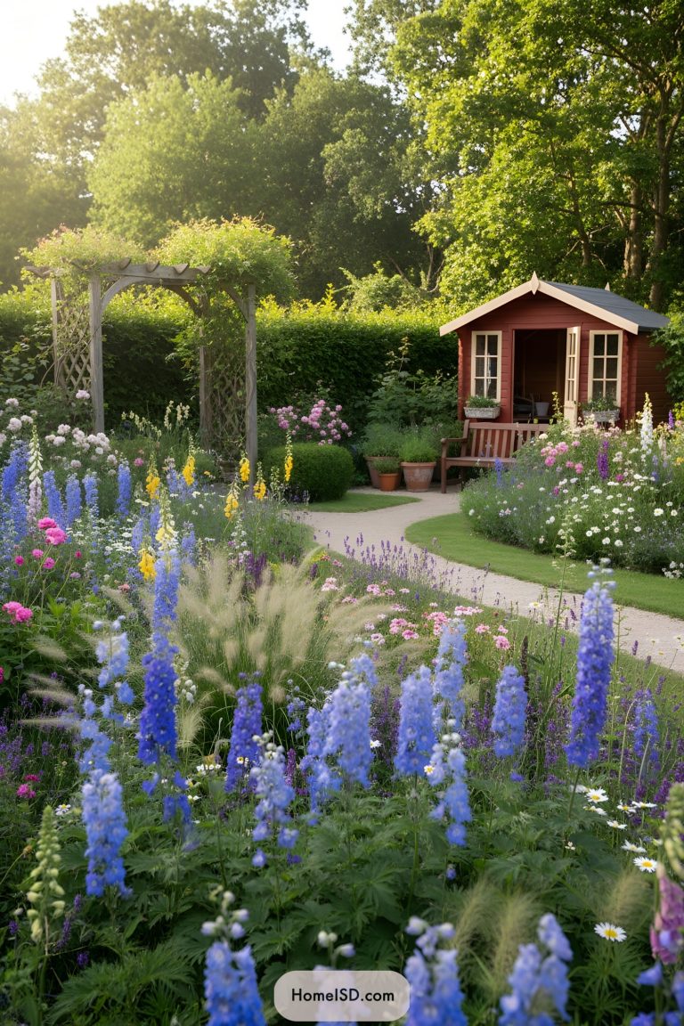 21 Beautiful Flower Gardens That Burst with Color
