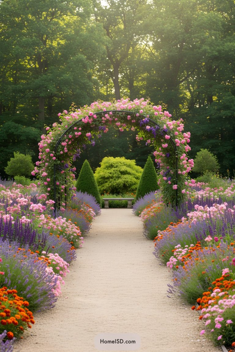 19 Flower Arch Gardens That Steal the Spotlight