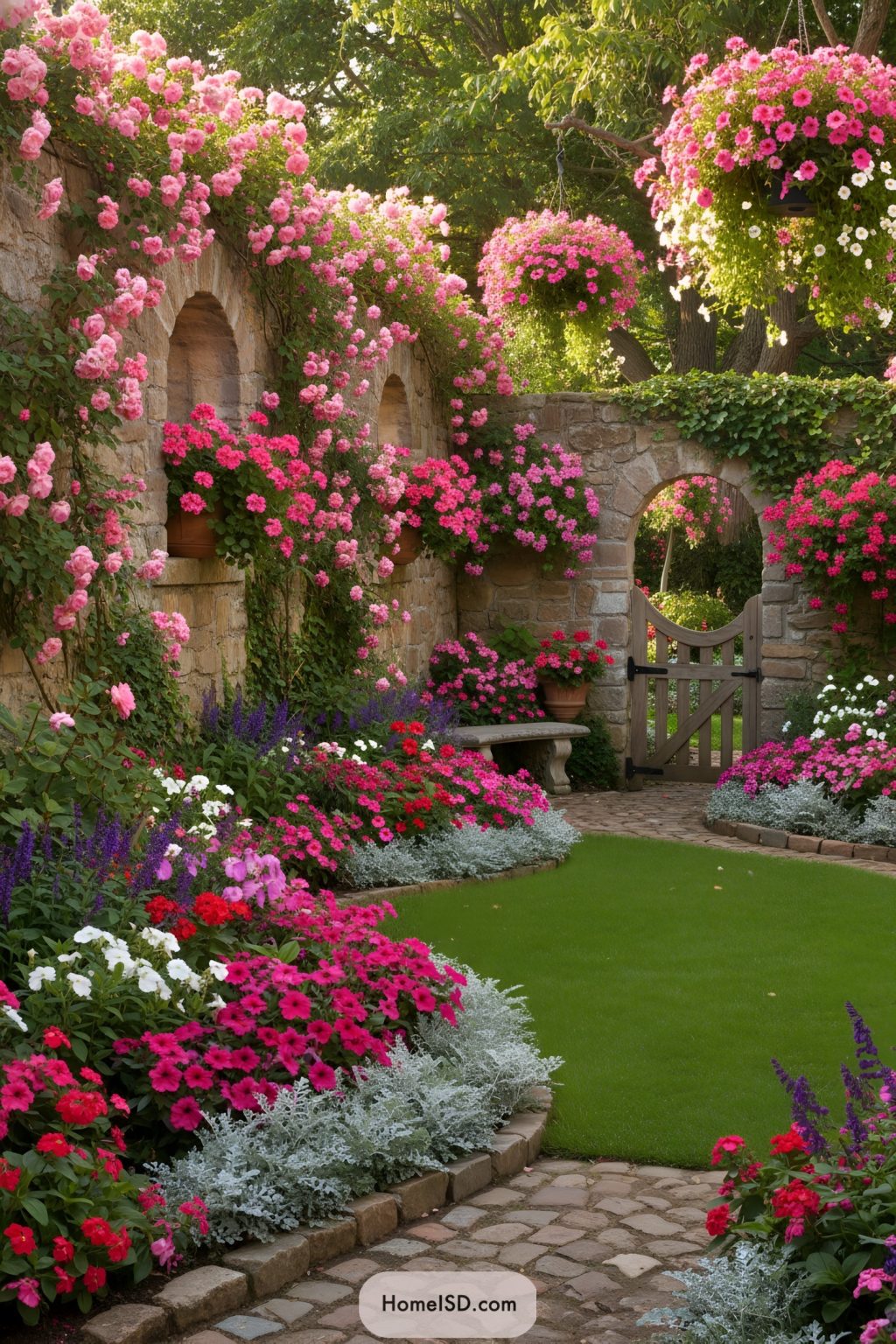 24 Pink Flower Garden Ideas for Romance to Your Backyard