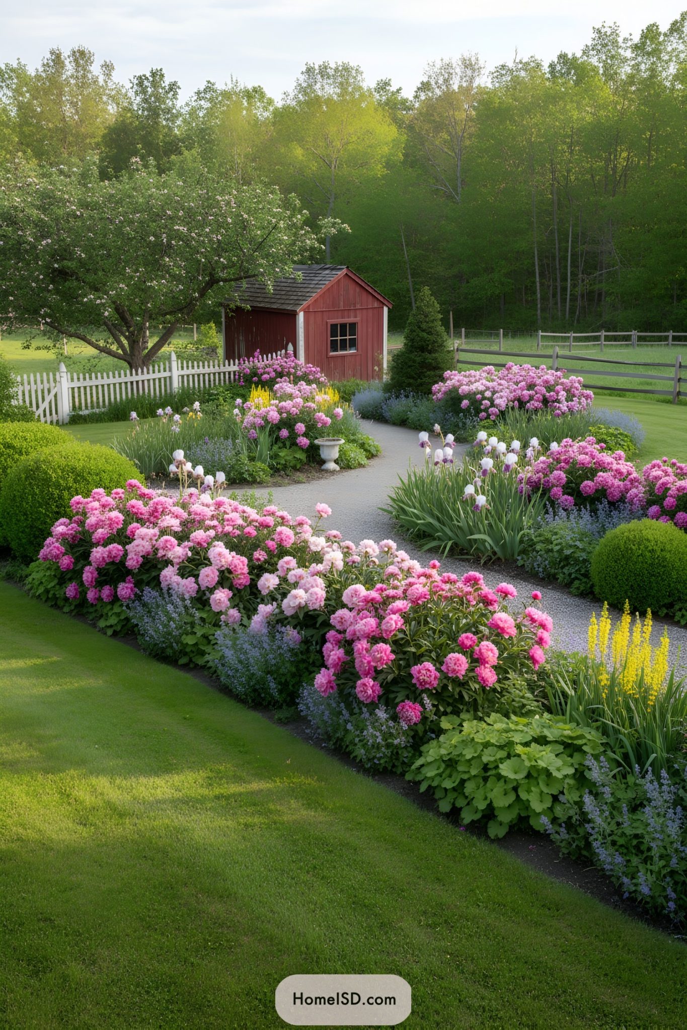 24 Pink Flower Garden Ideas for Romance to Your Backyard