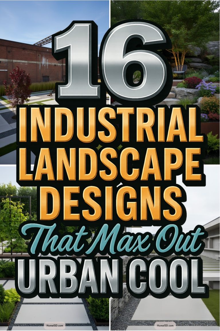 16 Industrial Landscape Designs That Max Out Urban Cool
