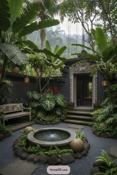 25 Bali Landscape Designs for Magical Tropical Outdoor Spaces