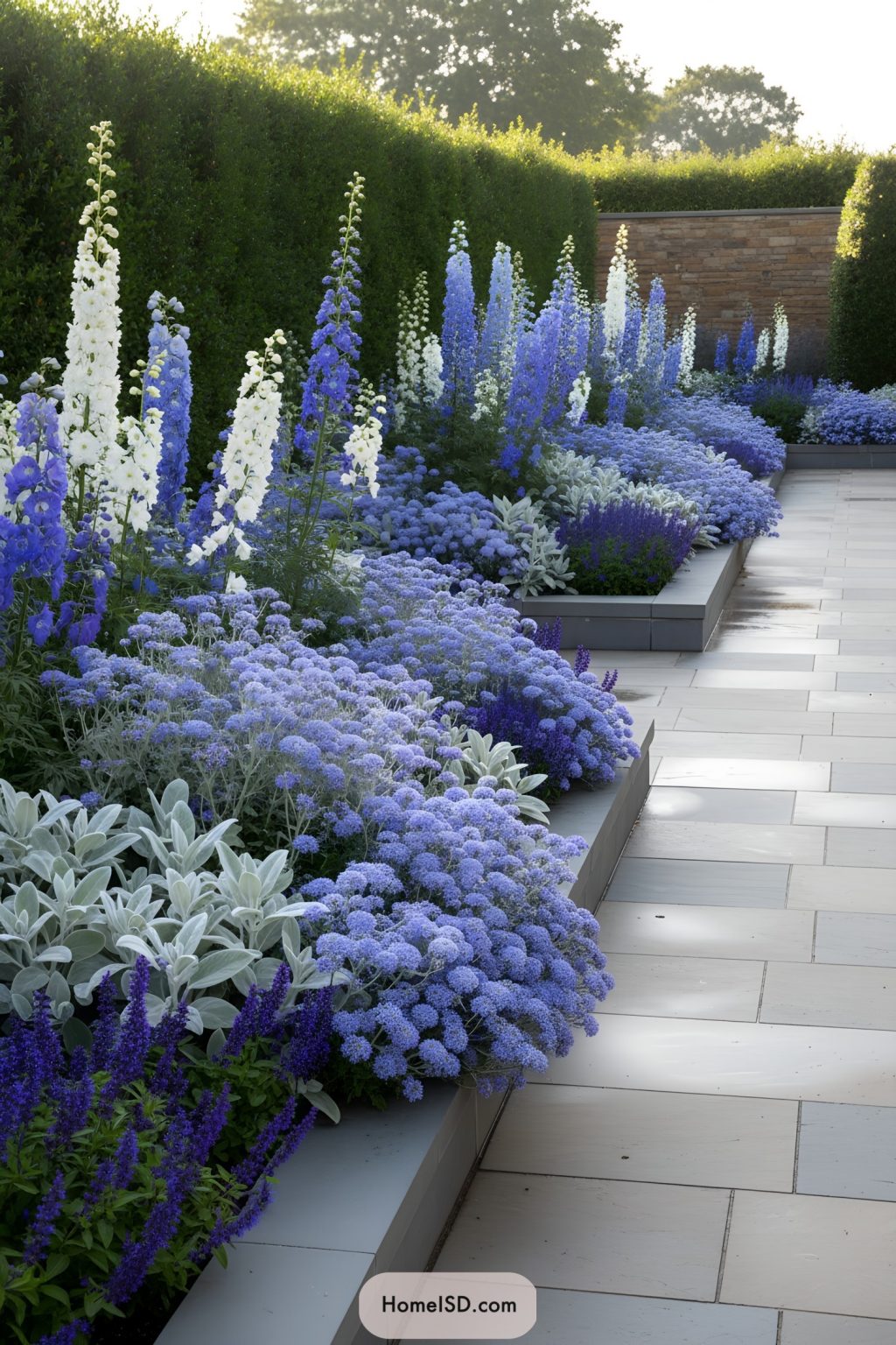 10 Blue Flower Gardens to Inspire a Calm Outdoor Space