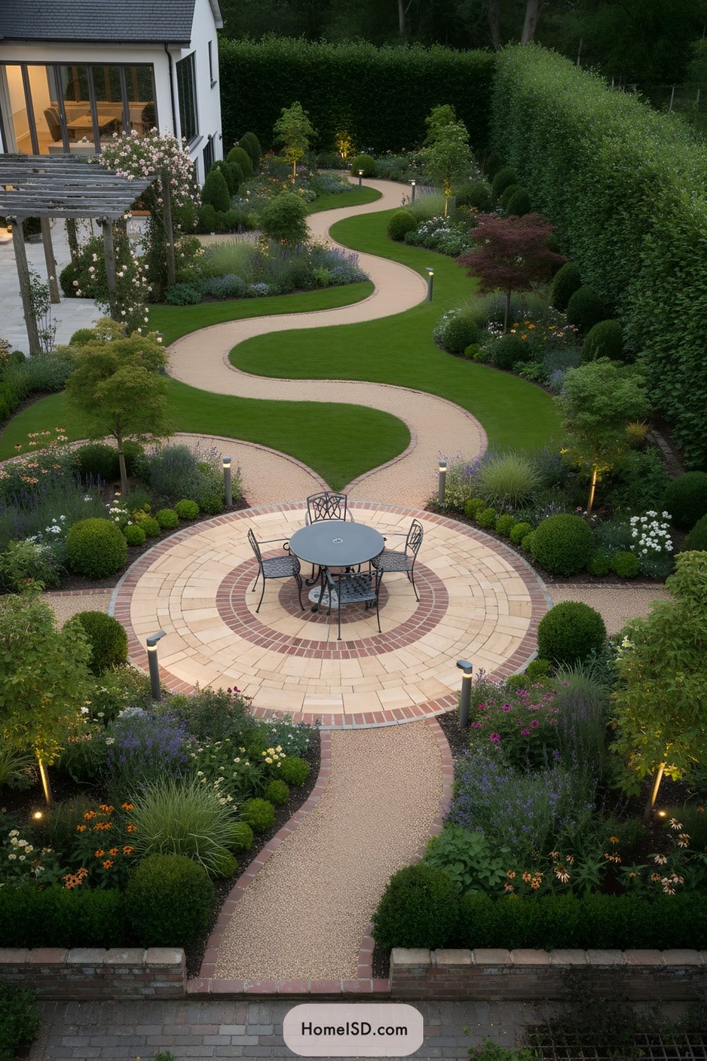 25 Curved Landscape Designs That Add Shape to Outdoor Space