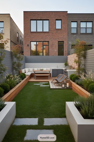 26 Rectangle Landscape Designs That Maximize Space and Style