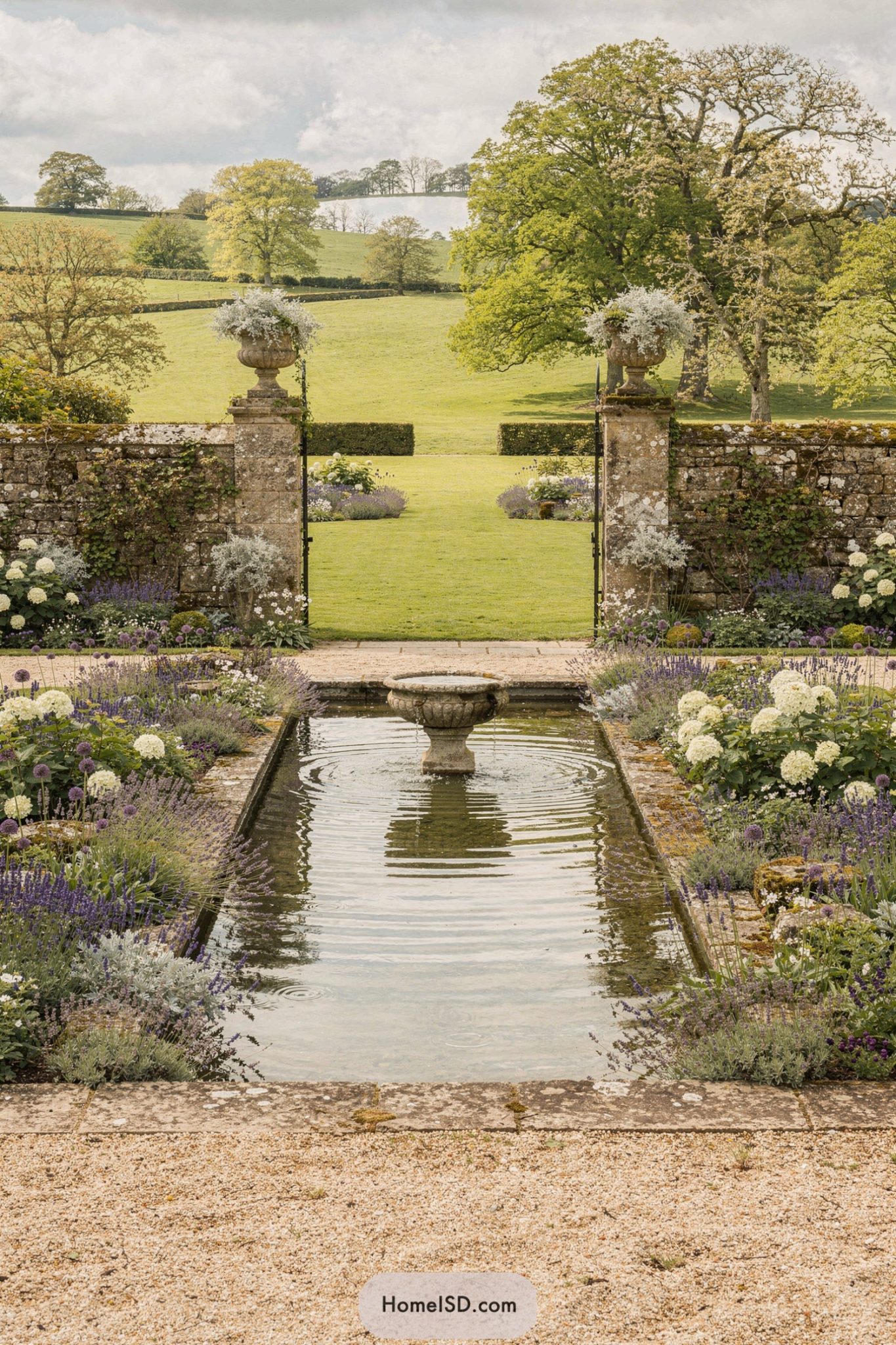 26 English Style Landscape Designs with Timeless Garden Charm