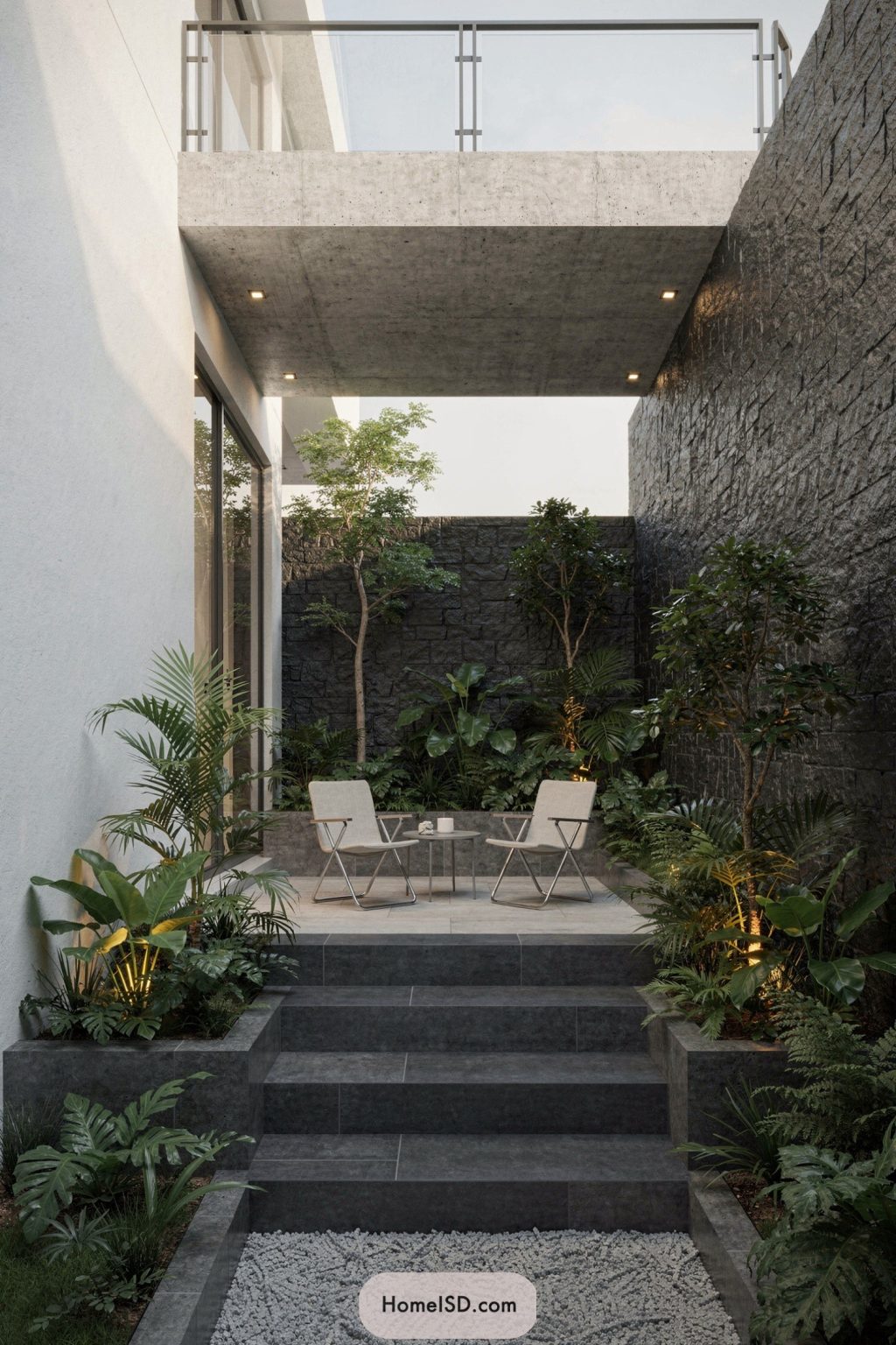 24 Beautiful Gardens Between Houses That Inspire Outdoor Harmony
