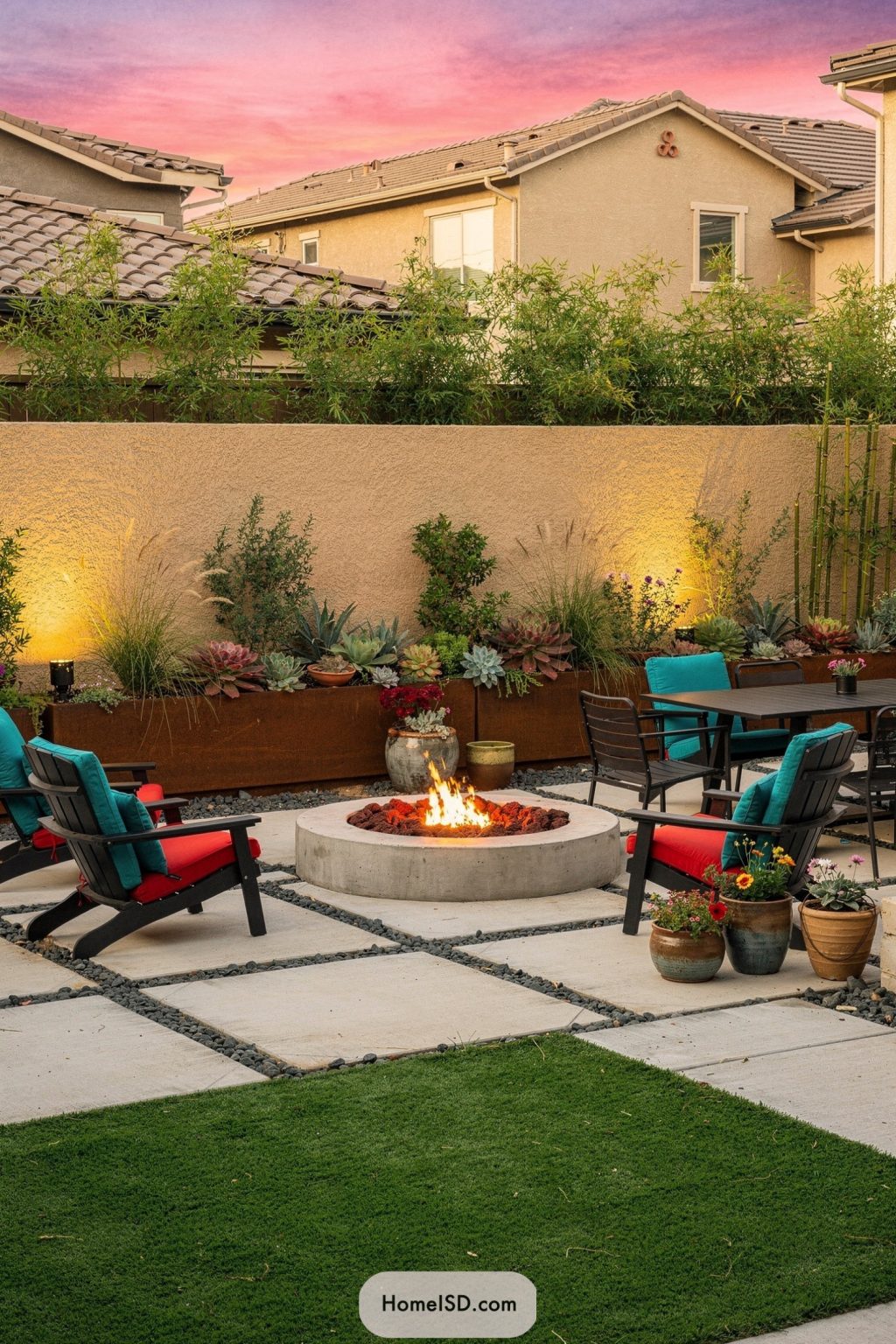 24 Modern Backyard Hardscape Designs That Rock