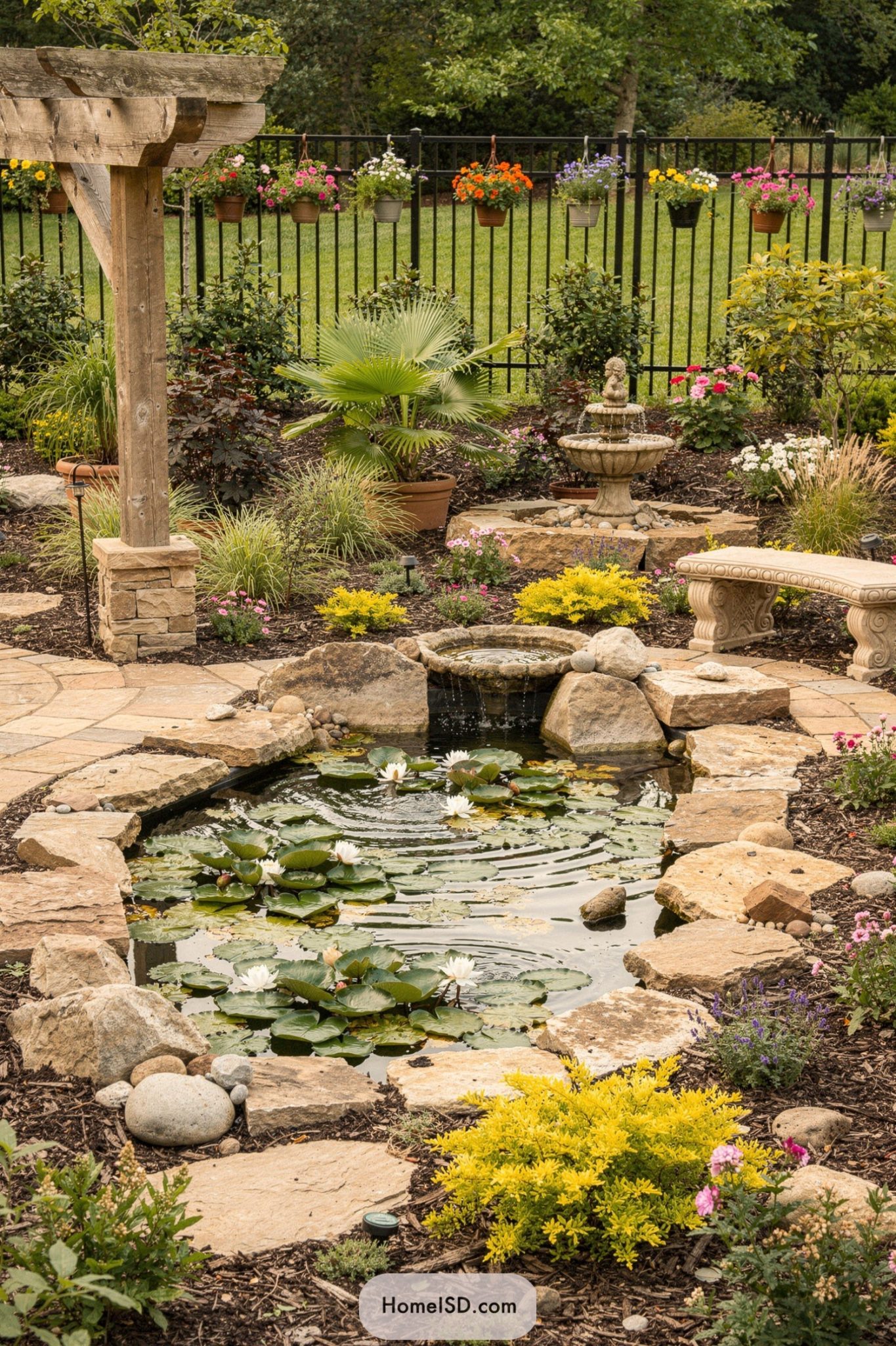 23 Pond Landscape Designs That Embrace Natural Beauty