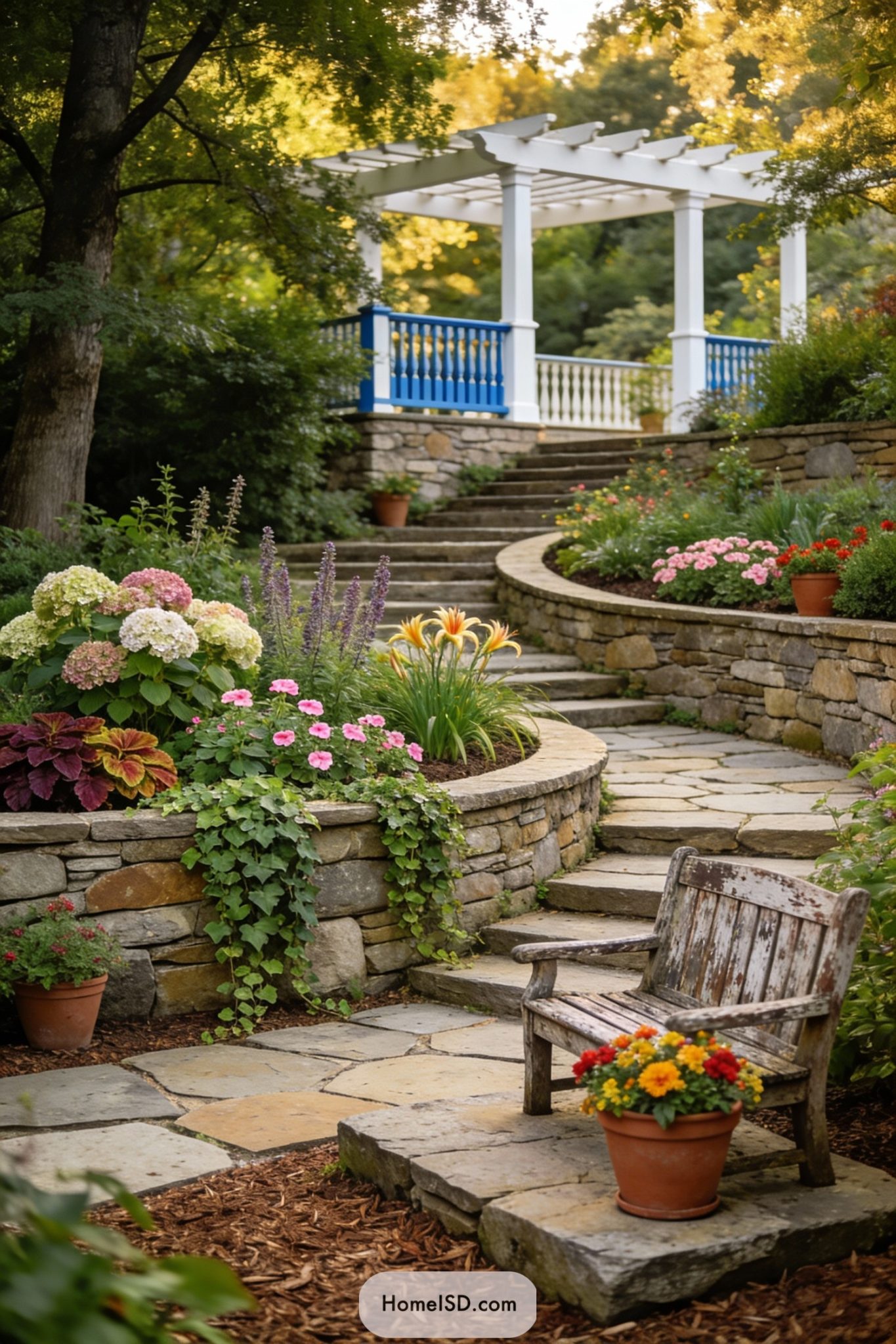 25 Stunning Slope Landscape Designs That Embrace the Steep