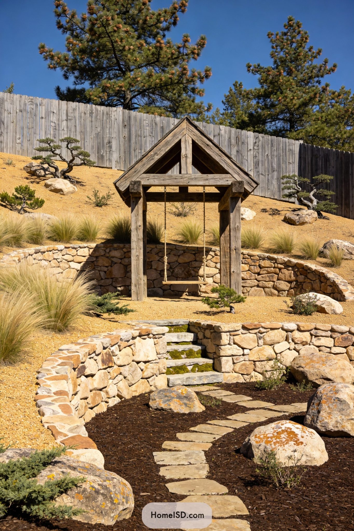 25 Stunning Slope Landscape Designs That Embrace the Steep