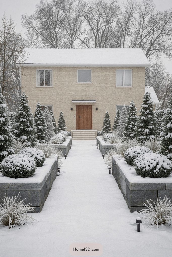 22 Cozy Landscape Designs Inspiring Winter Serenity