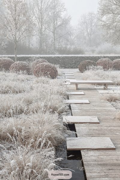 22 Cozy Landscape Designs Inspiring Winter Serenity