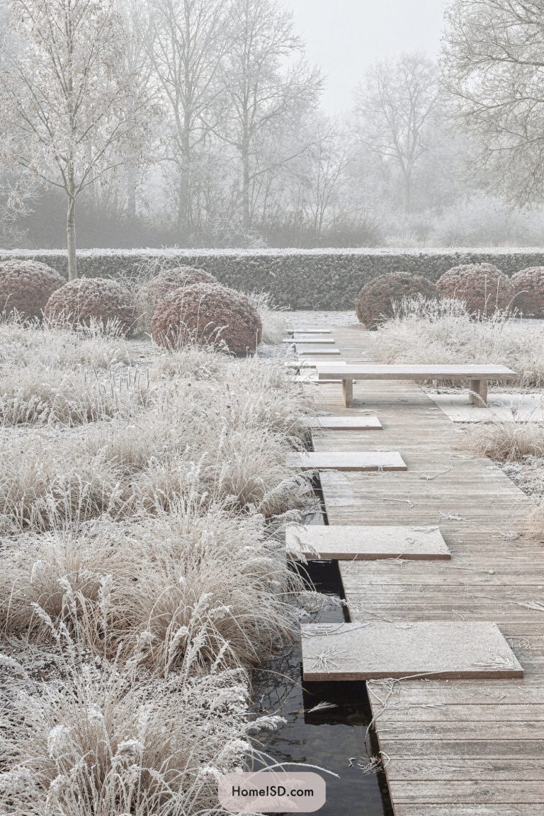 22 Cozy Landscape Designs Inspiring Winter Serenity