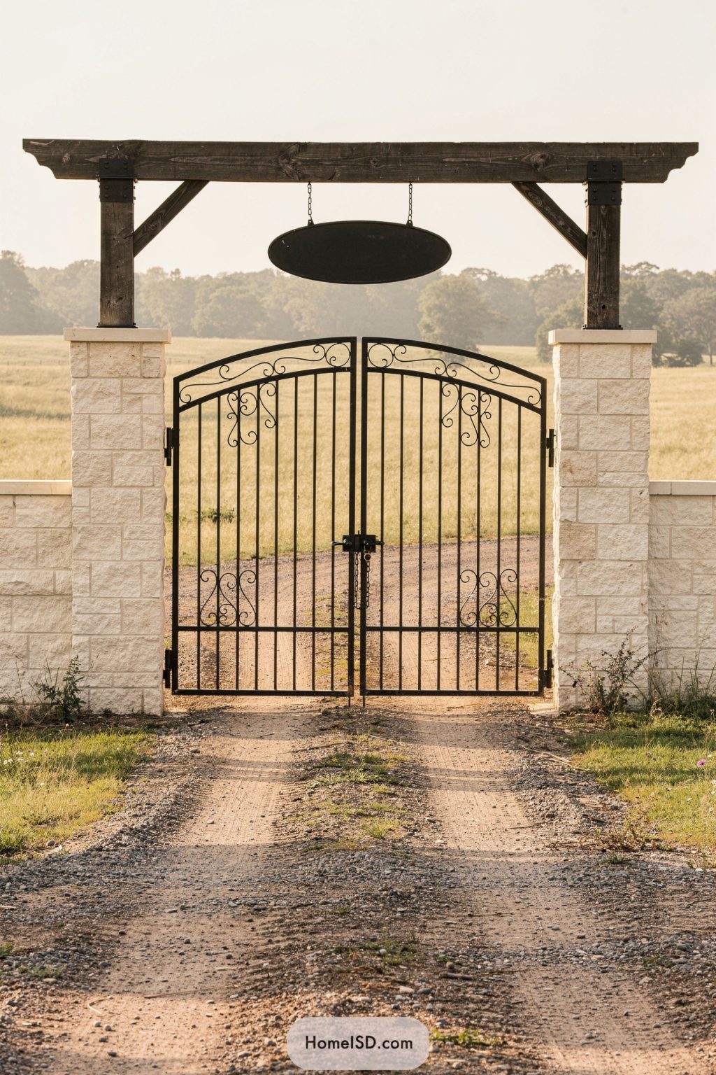 19 Beautiful Farm Gate Designs to Revamp Your Rural Entrance