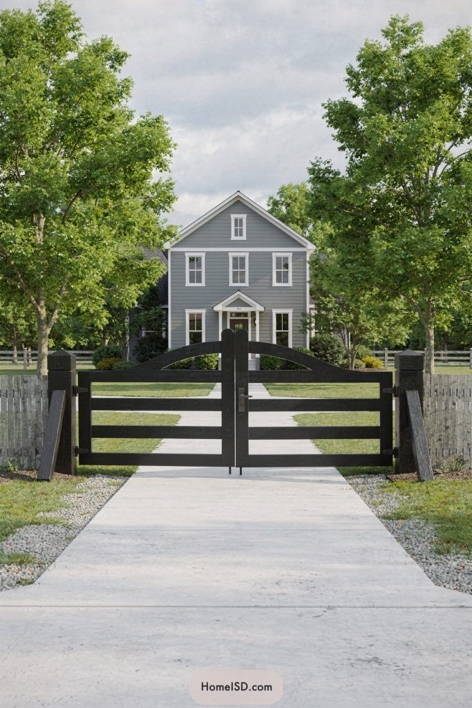 19 Beautiful Farm Gate Designs to Revamp Your Rural Entrance