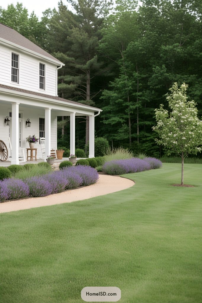 25 Charming Farmhouse Front Yard Landscapes